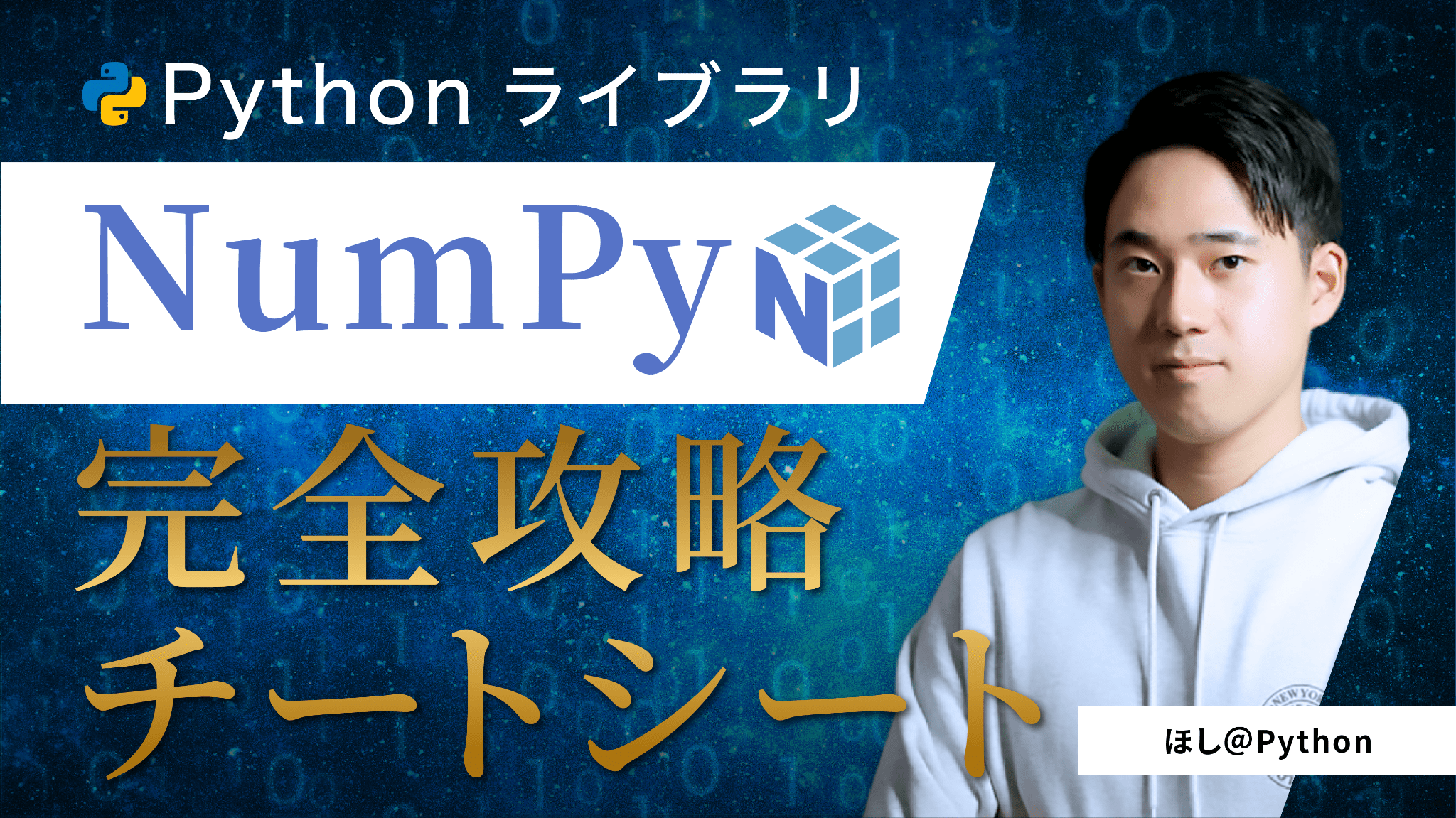 NumPy基礎完全攻略チートシート｜ほし | Python